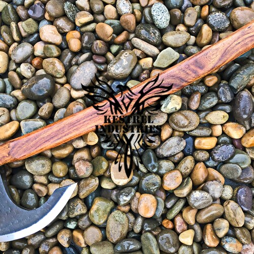 Handmade Damascus Steel Tomahawk / SK Axe With Rose Wood - Etsy