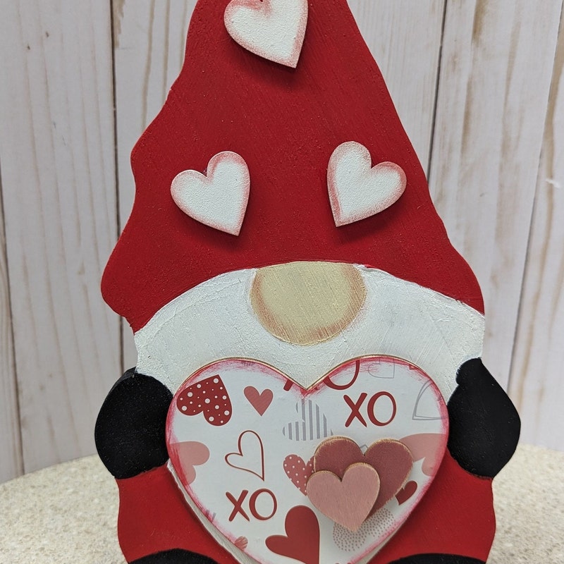 Valentine Gnome - Etsy