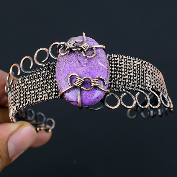 Copper Wire Cuff - Etsy