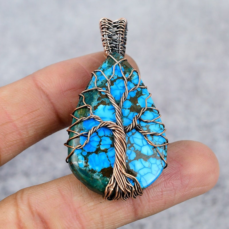 Turquoise Pendant - Etsy