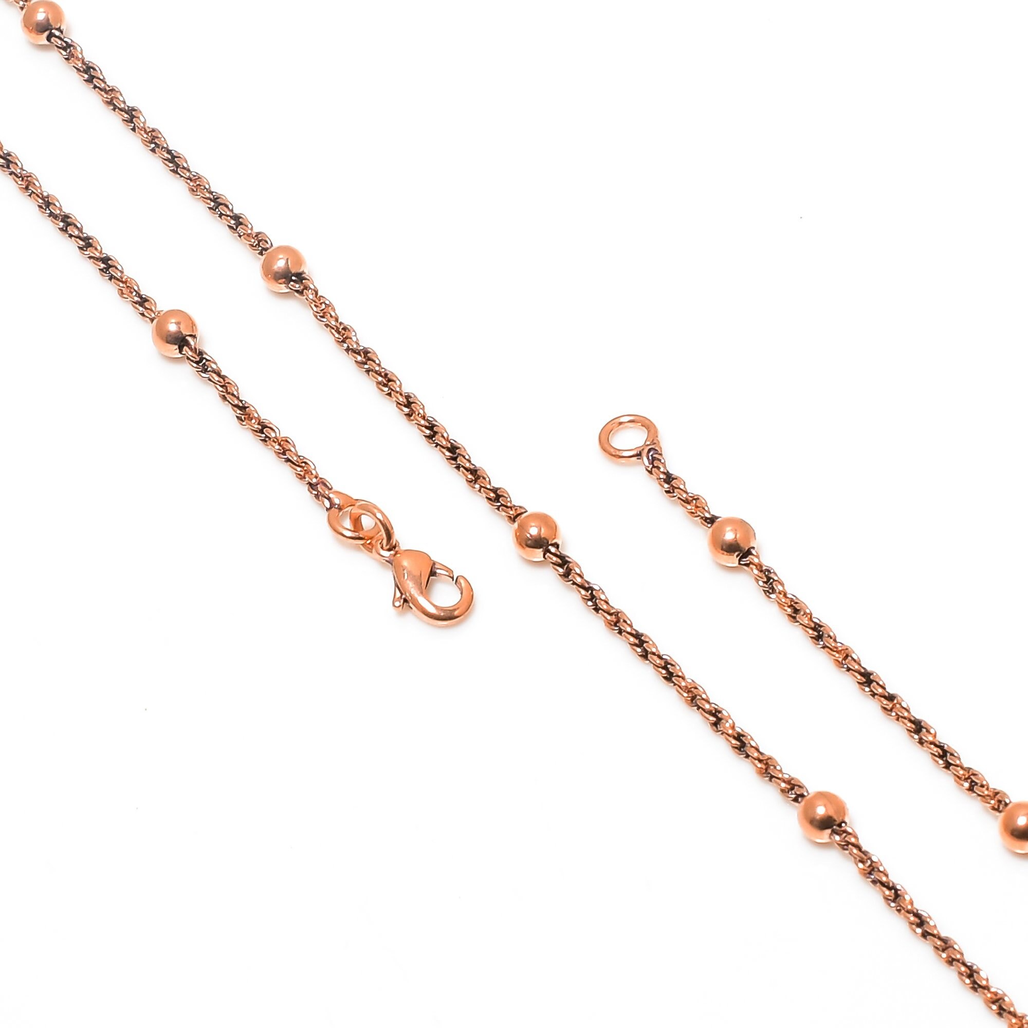 Rope & Ball Copper Chain, Top Quality Pure Copper Ball Chain, Solid ...