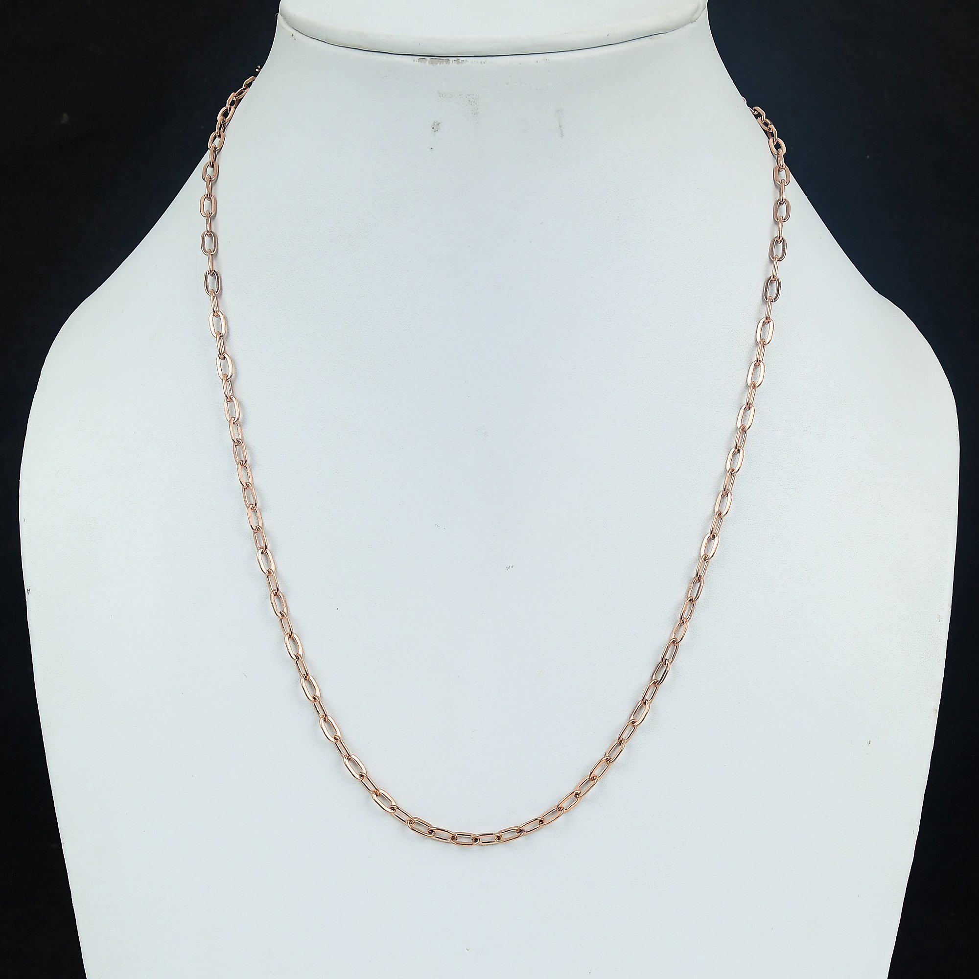 Solid Copper Link Chain, 100 % Oxidized Copper Chain Necklace, Top ...