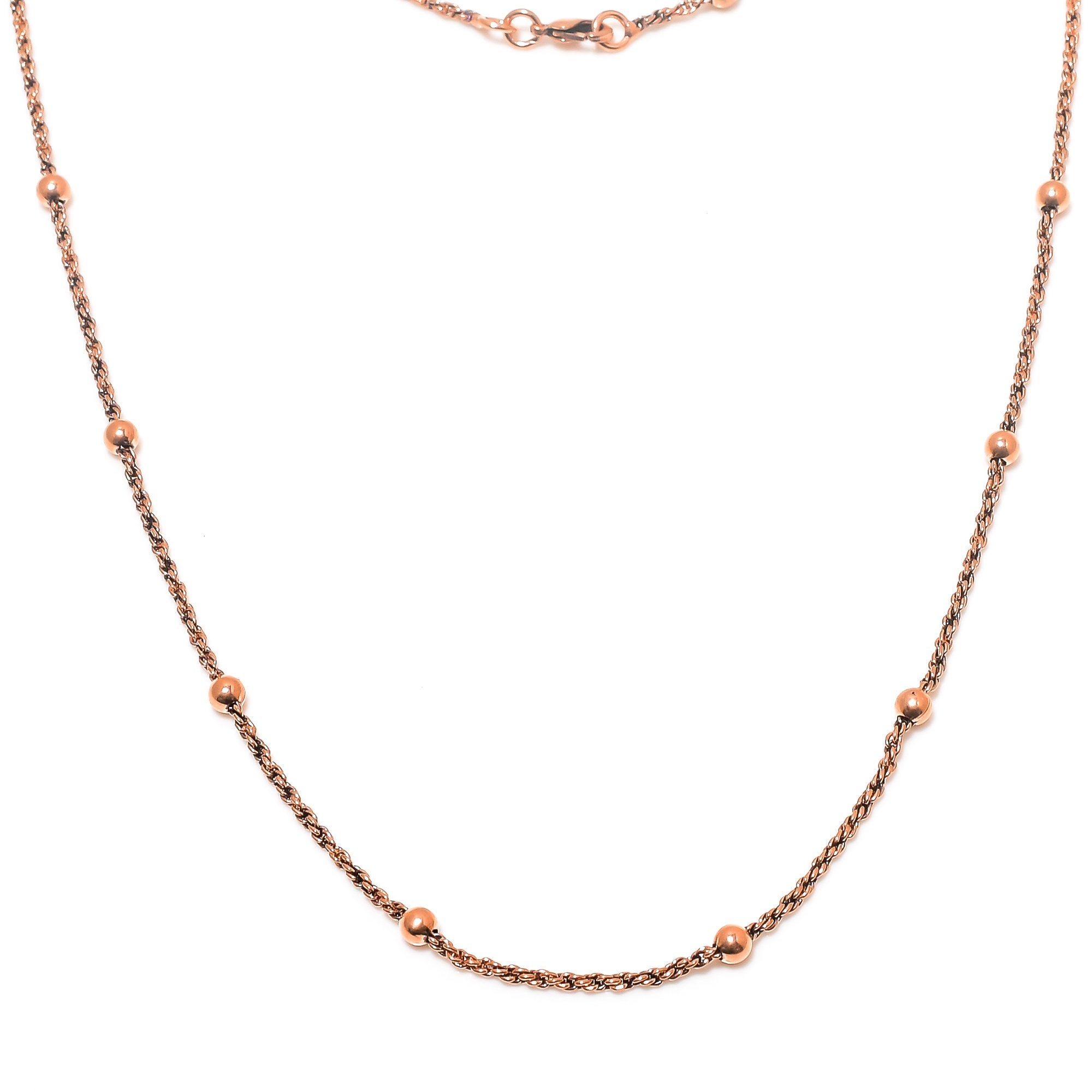 Rope & Ball Copper Chain, Top Quality Pure Copper Ball Chain, Solid ...