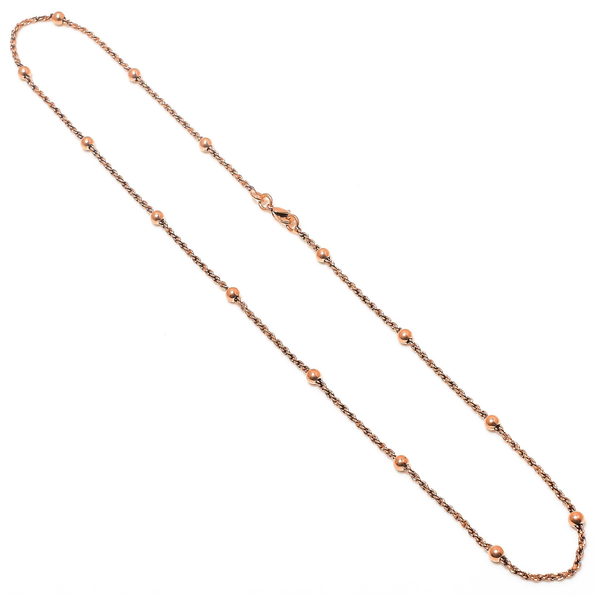 Rope & Ball Copper Chain, Top Quality Pure Copper Ball Chain, Solid ...