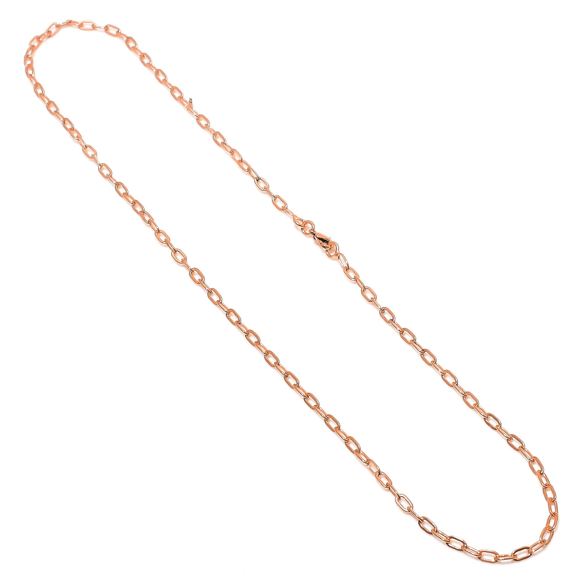 Solid Copper Link Chain, 100 % Oxidized Copper Chain Necklace, Top ...