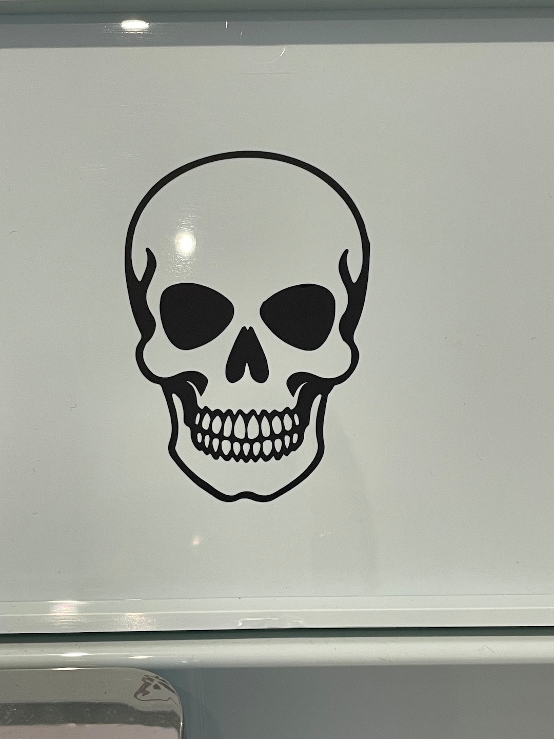 Skull Vinyl Decal - Etsy