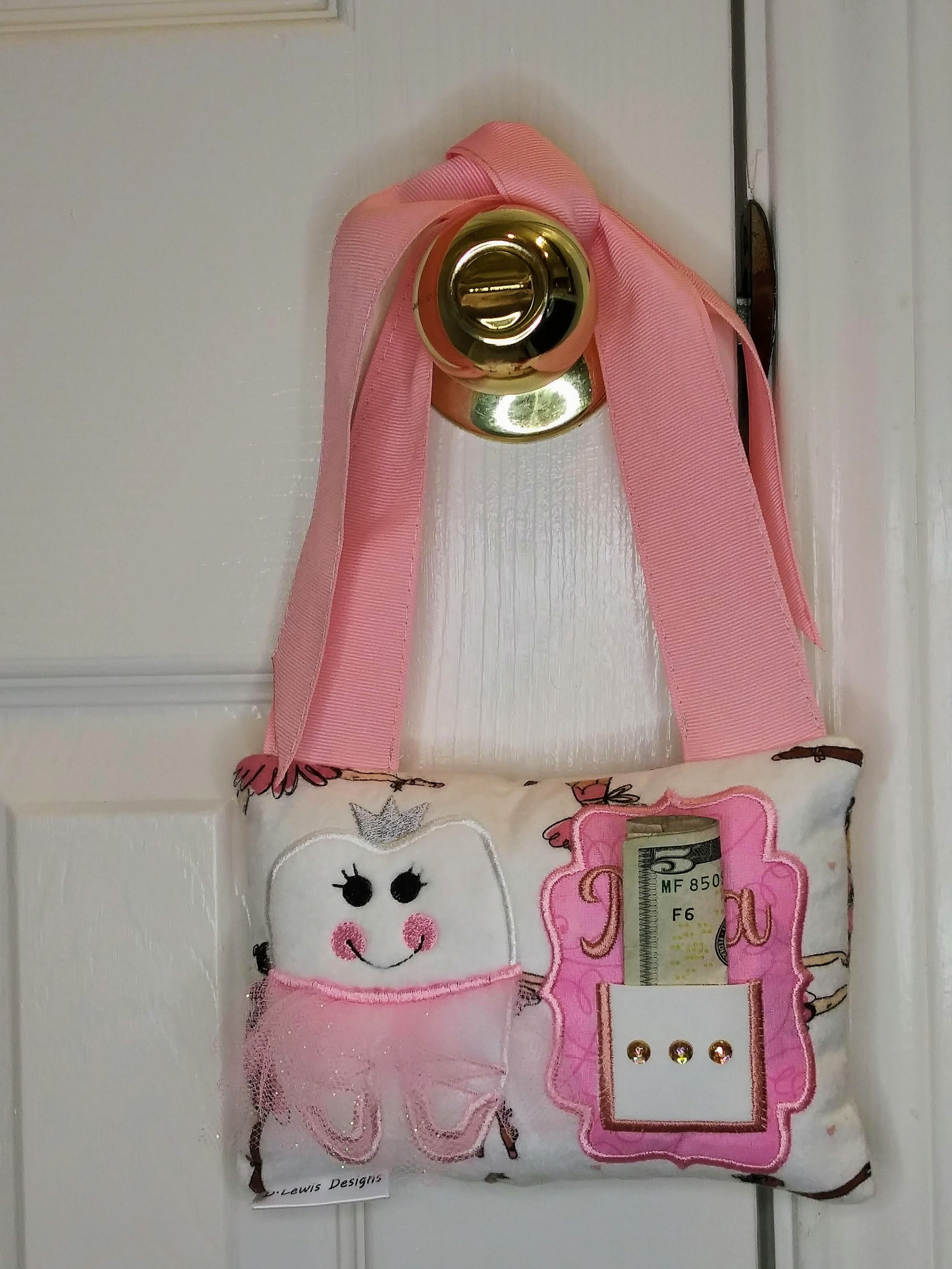 Tooth Fairy Pillow, Personalized Tooth Pillows, Keepsake Tooth Pillow ...