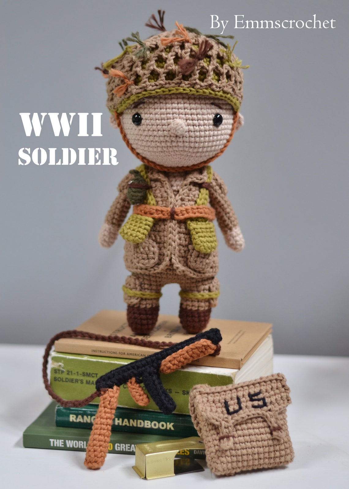 Pattern WWII Soldier - Etsy
