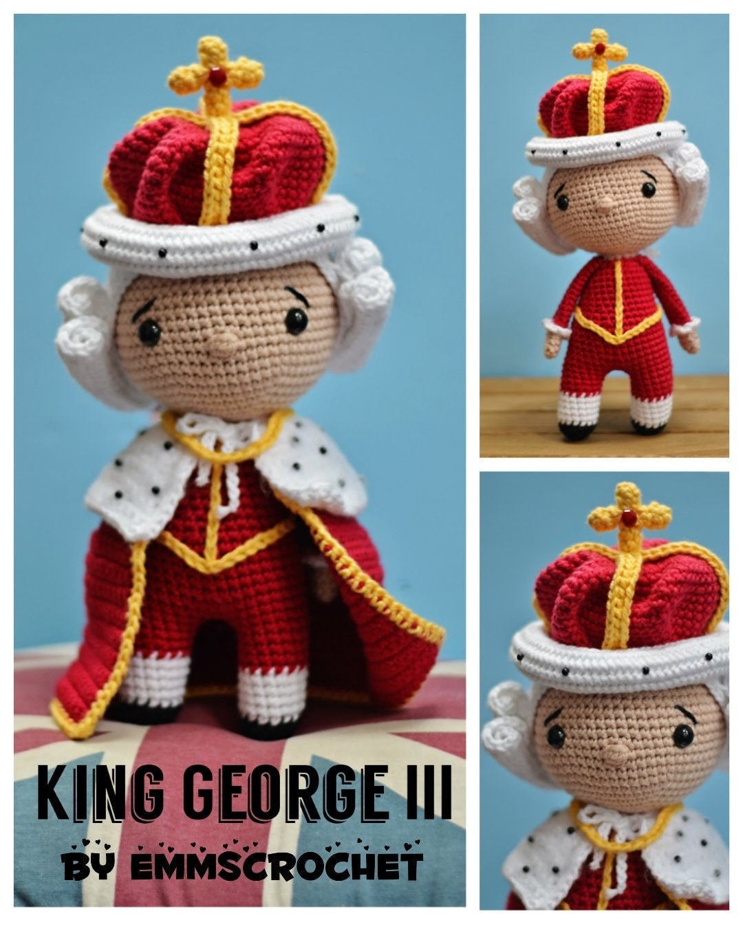 Pattern - King George III - Etsy