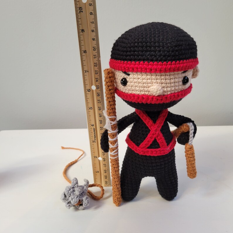 Ninja Crochet Pattern: Amigurumi Toy (PDF Pattern) - Etsy