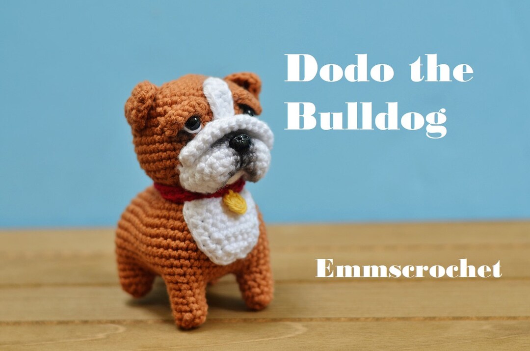 Pattern - Dodo the Bulldog - Etsy