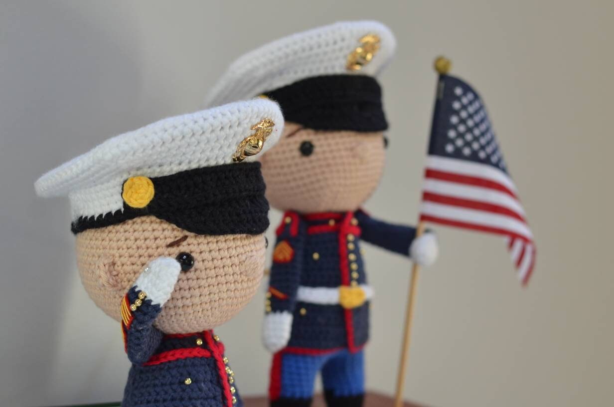 Pattern U.S. Marine - Etsy