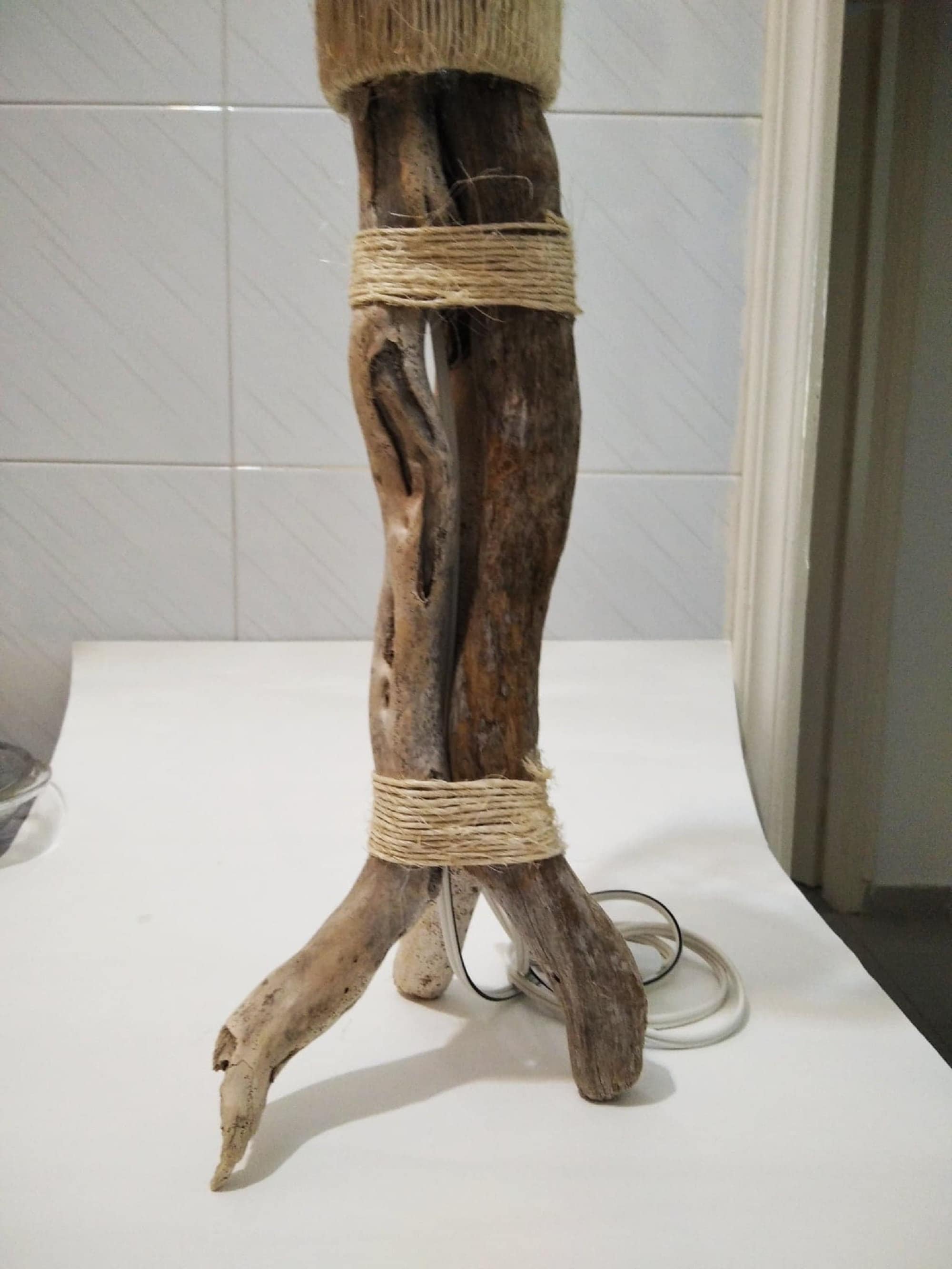Unique Driftwood Table Lamp Handmade - Etsy