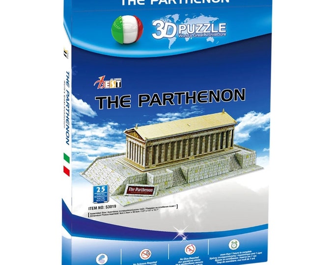 Greek 3D Puzzle Parthenon Acropolis Athens Greece Kids Adult ...
