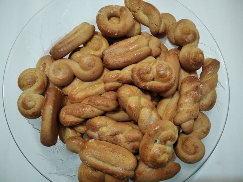 Homemade Traditional Greek Sweet Cookies Home Baked Biscuits - Etsy
