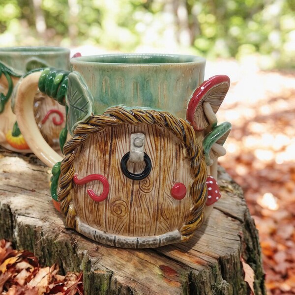 Whimsical Mug - Etsy