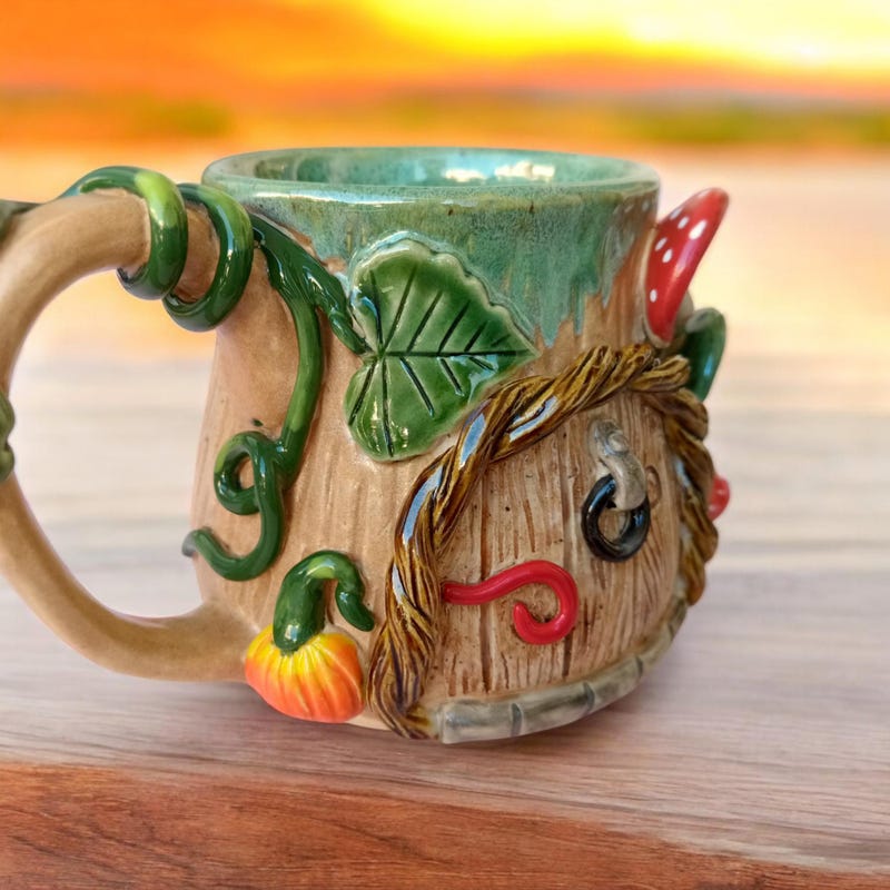 Whimsical Mug - Etsy