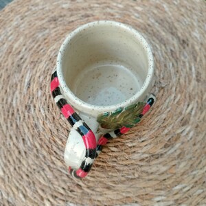 Snake Mug, Tropical Stoneware Mug, Nature Inspired Mug/personalization ...