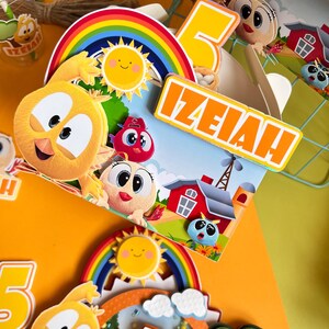 Where’s Chicky Cake Topper, Chicky Cake Topper, Donde Está Chicky, Farm ...