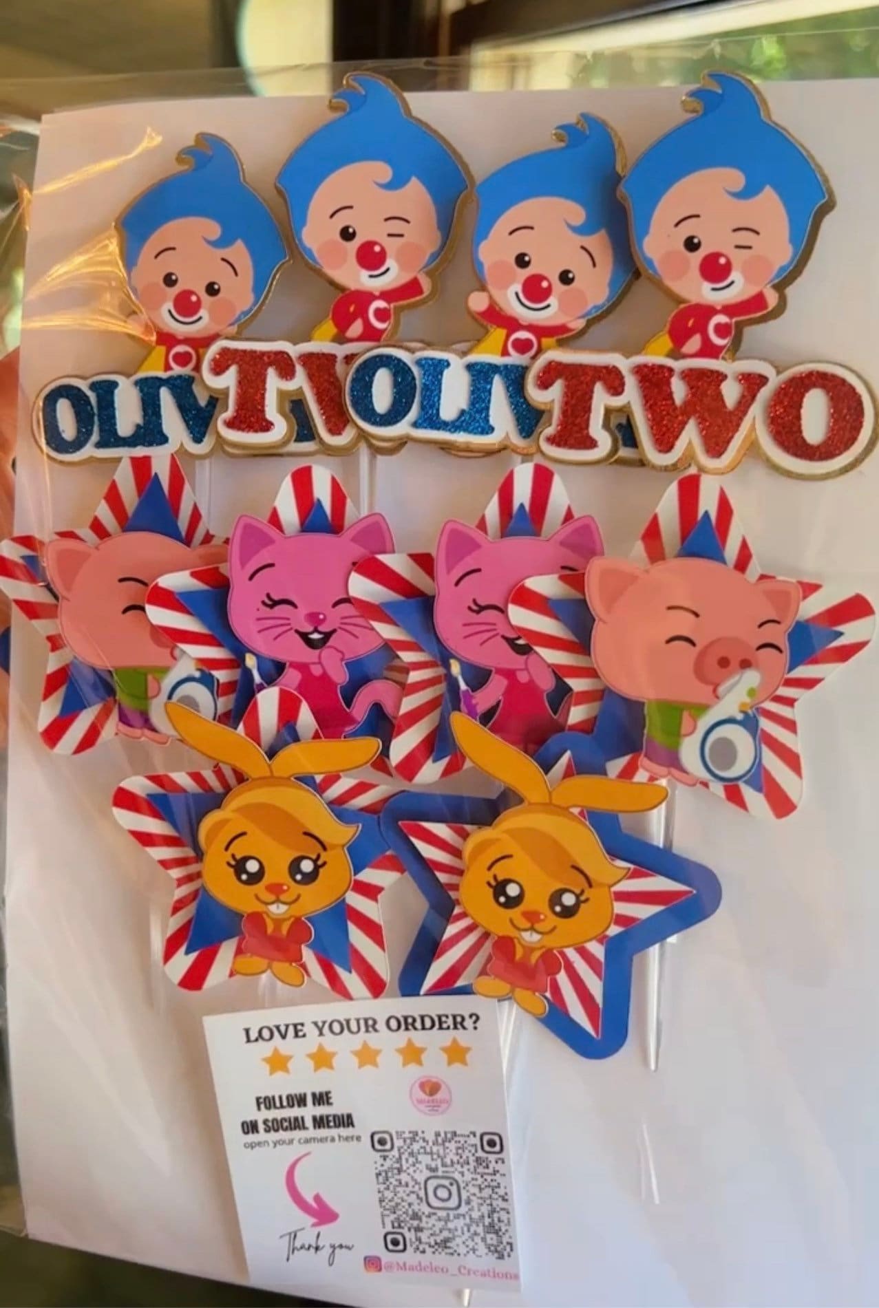 Inspired Plim Plim Caketopper Plimplim Cake Topper Plim Plim - Etsy