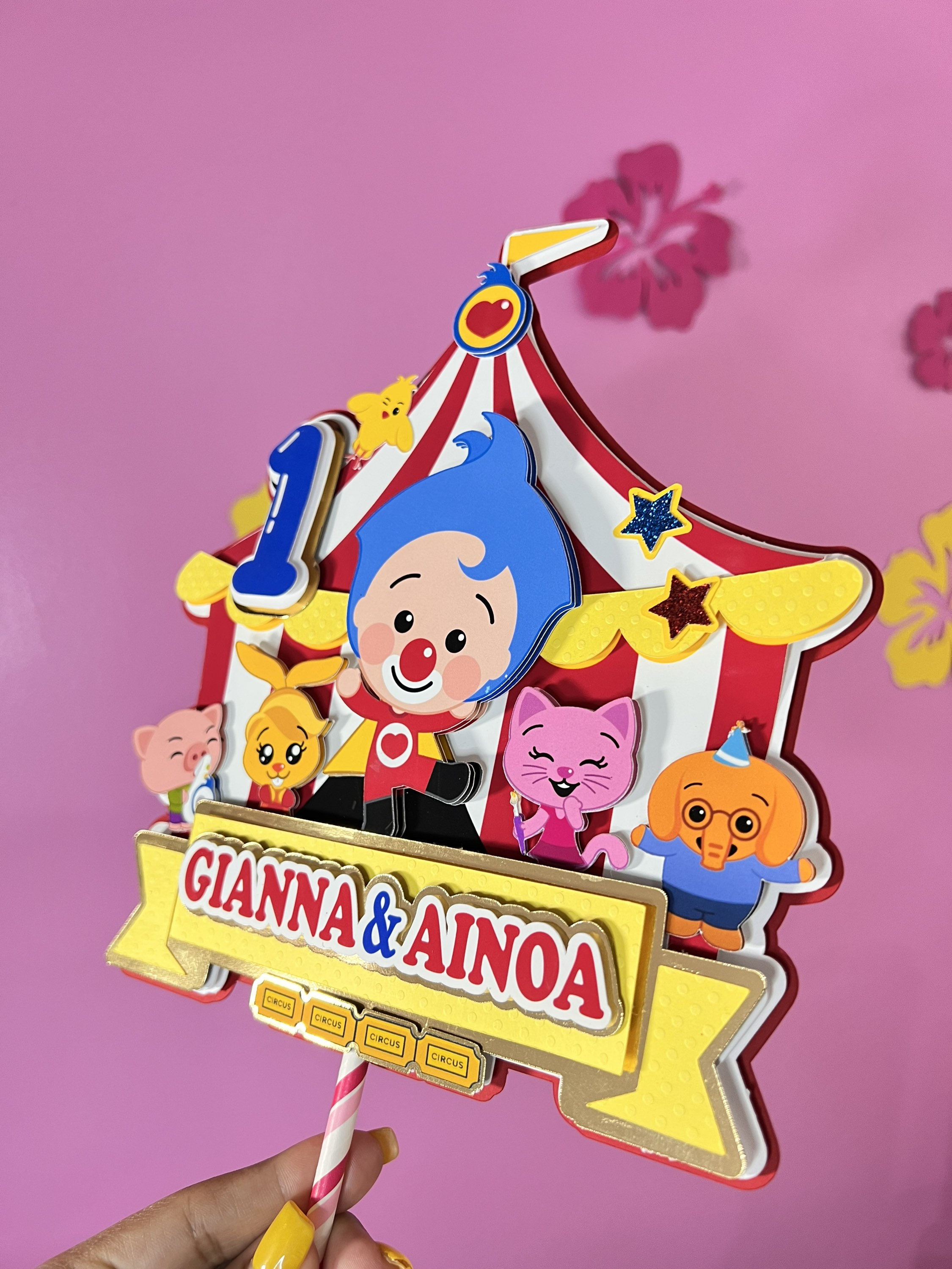 Inspired Plim Plim Caketopper Plimplim Cake Topper Plim Plim - Etsy ...