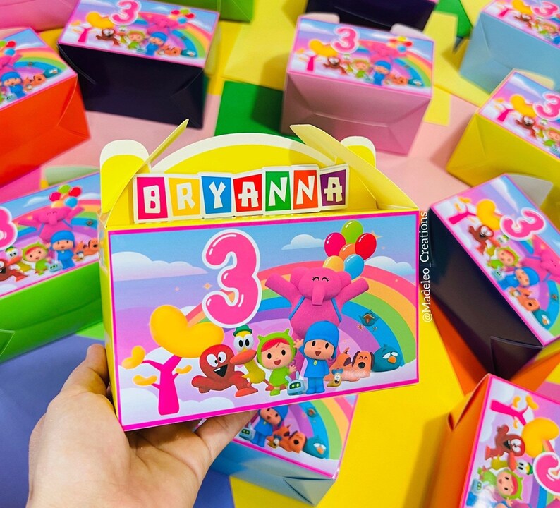 Pocoyo Personalized Boxes Boy Pocoyo Candy Box Girl Pocoyo - Etsy