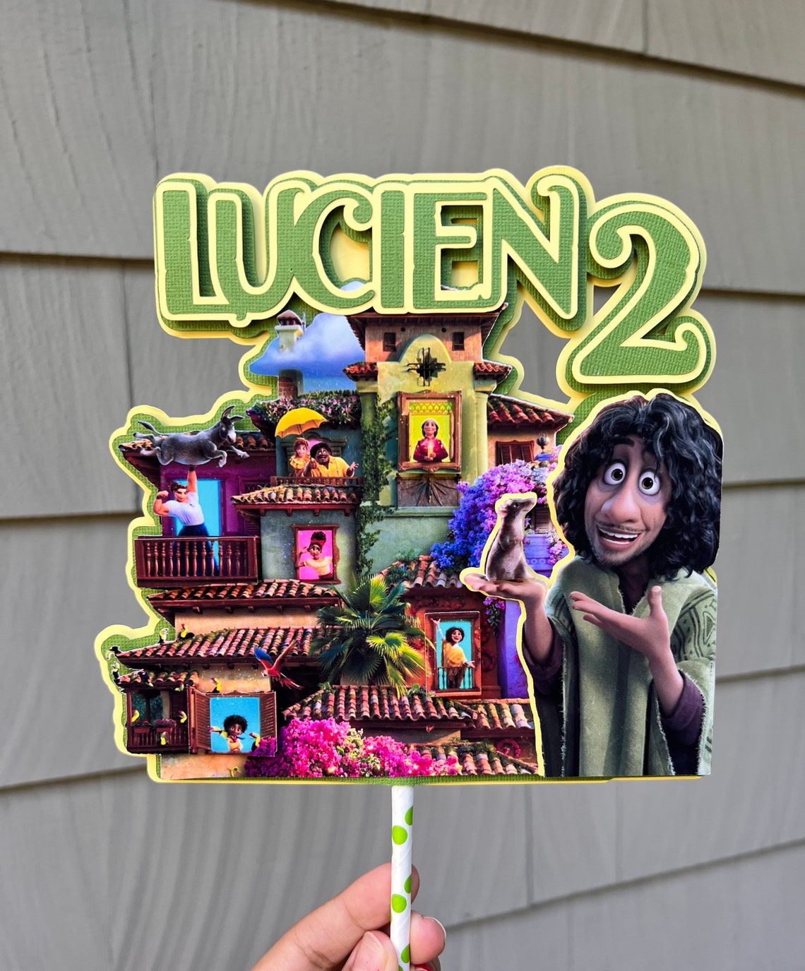 Bruno Cake Topper, Bruno Encanto Cake Topper, Encanto Cake Topper, Boy ...