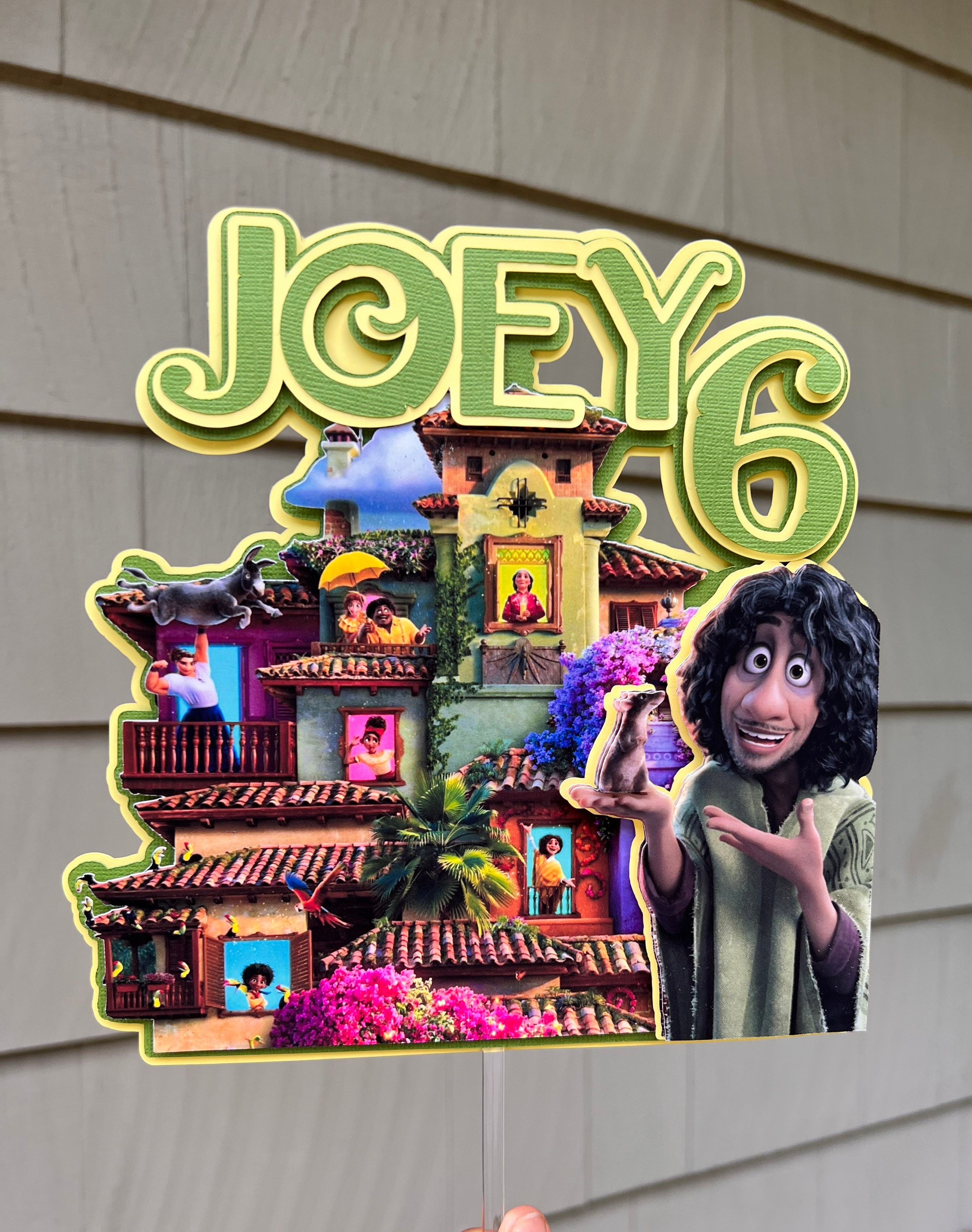 Bruno Cake Topper, Bruno Encanto Cake Topper, Encanto Cake Topper, Boy ...