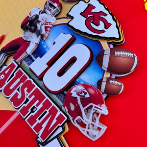 Kansas City Cake Topper, Patrick Mahomes Cake Topper, Kansas Cake ...