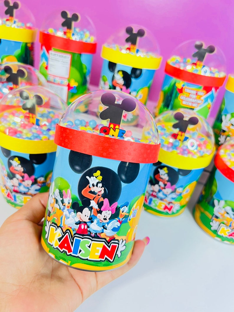 Inspired Mickey Mouse Clubhouse Boxes Mickey Mouse Treat Box - Etsy
