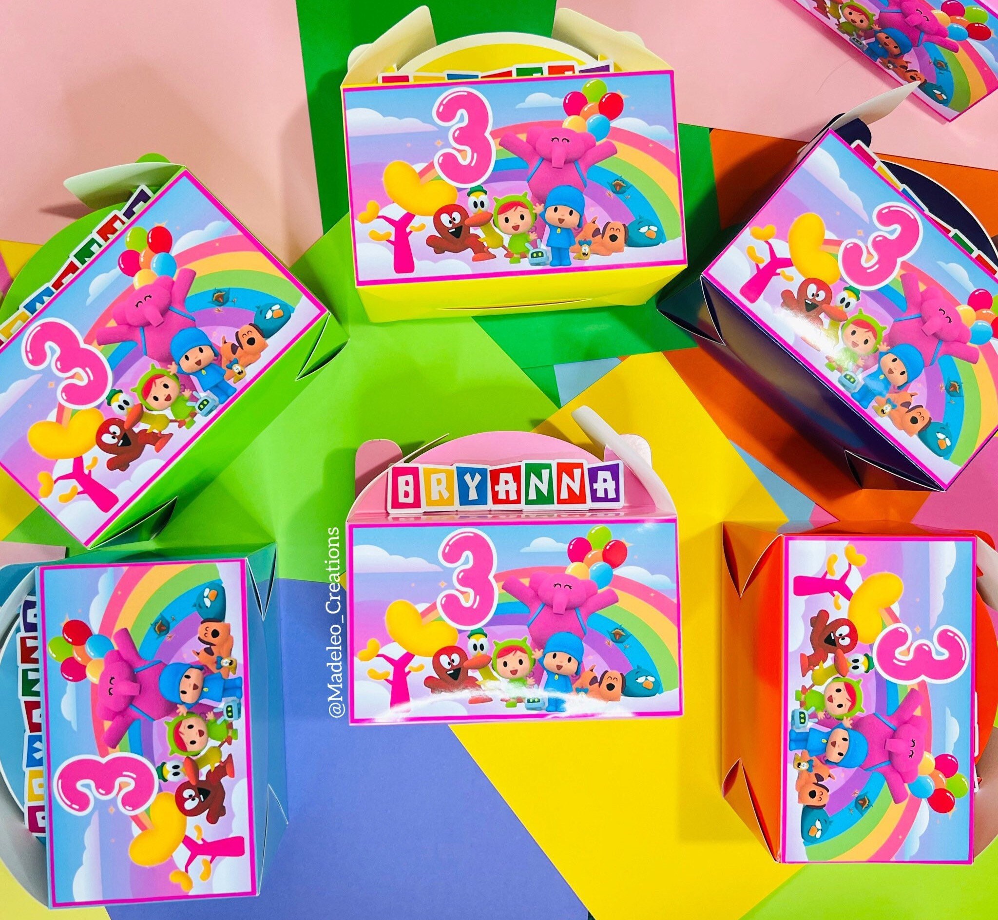 Pocoyo Personalized Boxes Boy Pocoyo Candy Box Girl Pocoyo - Etsy
