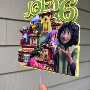 Bruno Cake Topper, Bruno Encanto Cake Topper, Encanto Cake Topper, Boy ...