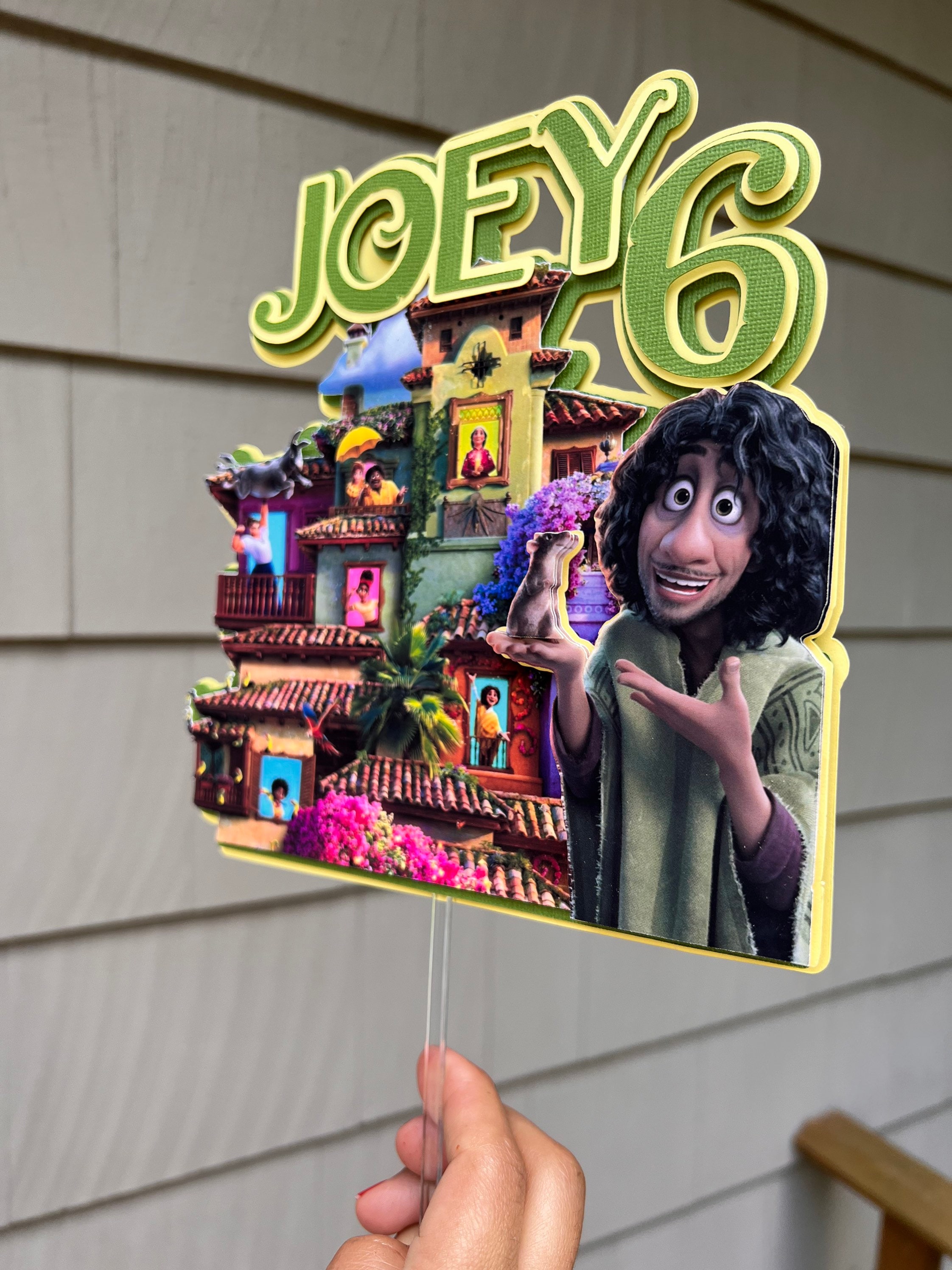 Bruno Cake Topper, Bruno Encanto Cake Topper, Encanto Cake Topper, Boy ...