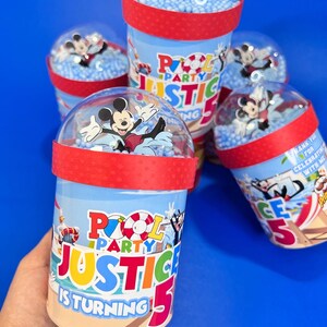 Inspired Mickey Mouse Pool Party 3d Letters, Mickey Pool Party Topper ...