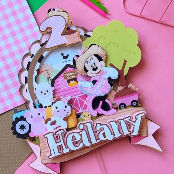 Minnie Farm Party Favors - Etsy