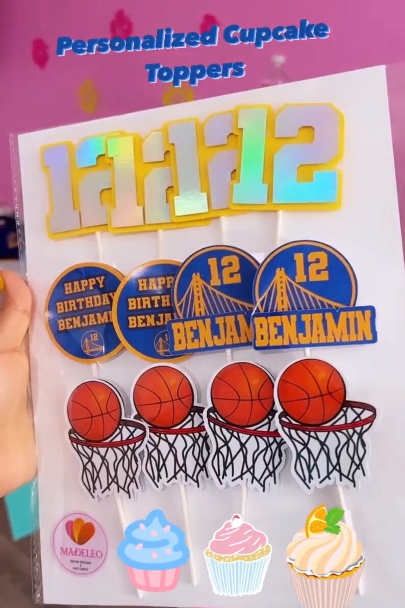 Golden State Cake Topper Stephen Curry Cake Topper NBA Cake - Etsy