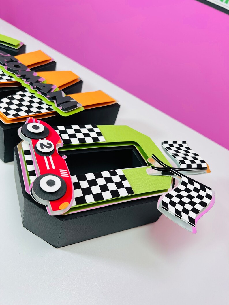 Race 3D Letters Car 3D Letters. Vintage Race 3D Letters Race - Etsy