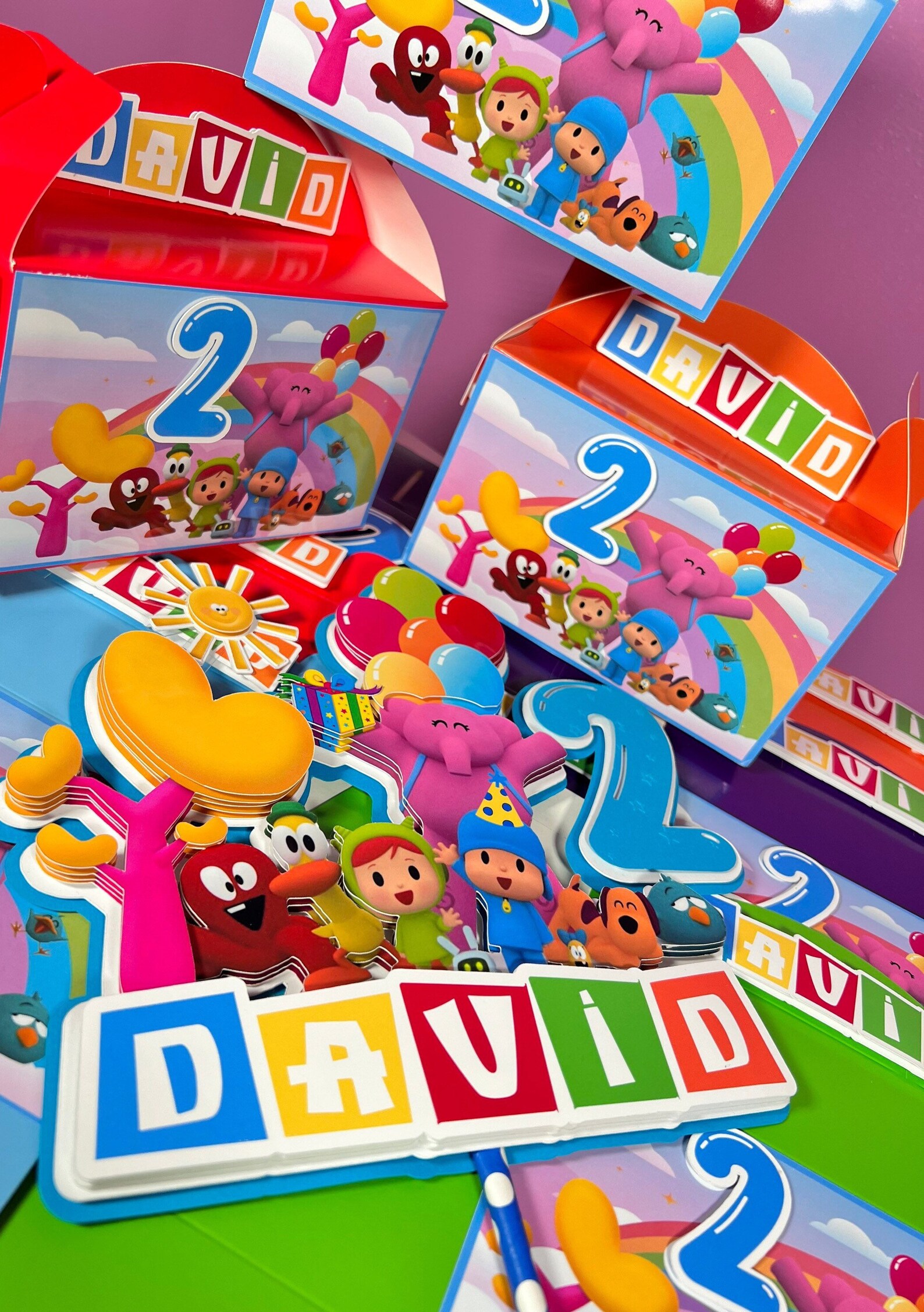 Pocoyo Personalized Boxes Boy Pocoyo Candy Box Girl Pocoyo - Etsy