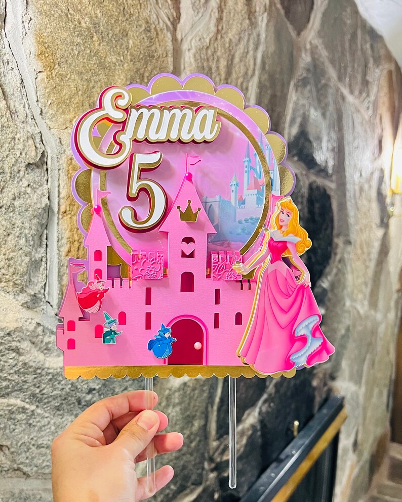 Sleeping Beauty Cake Topper Bella Durmiente Cake Topper - Etsy