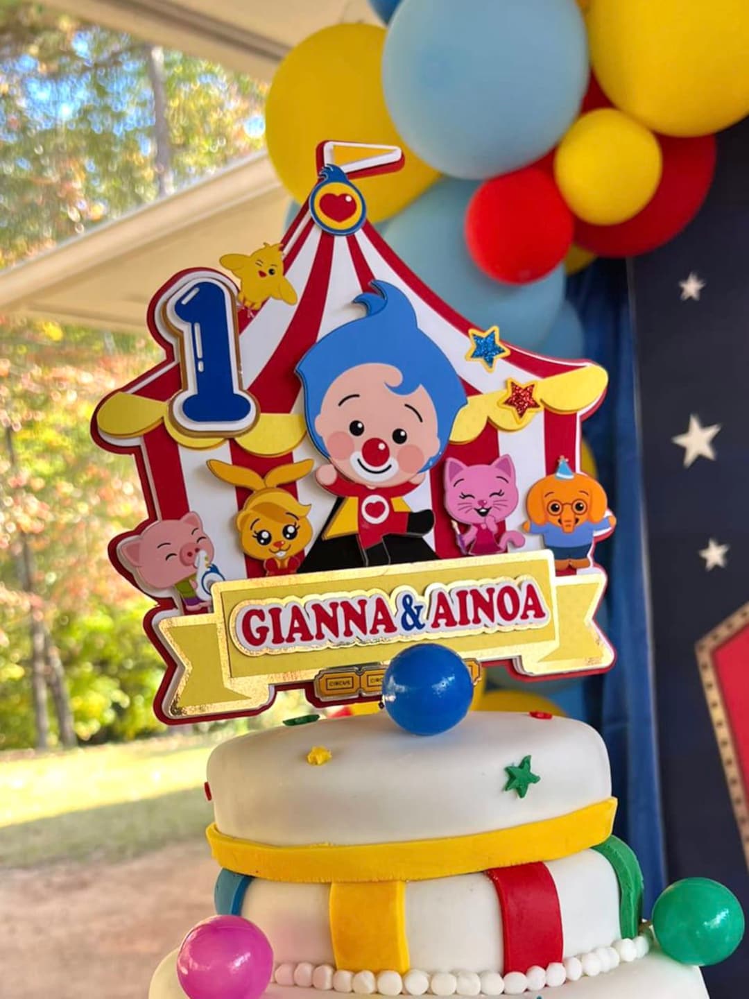 Inspired Plim Plim Caketopper, Plimplim Cake Topper, Plim Plim Goodie ...