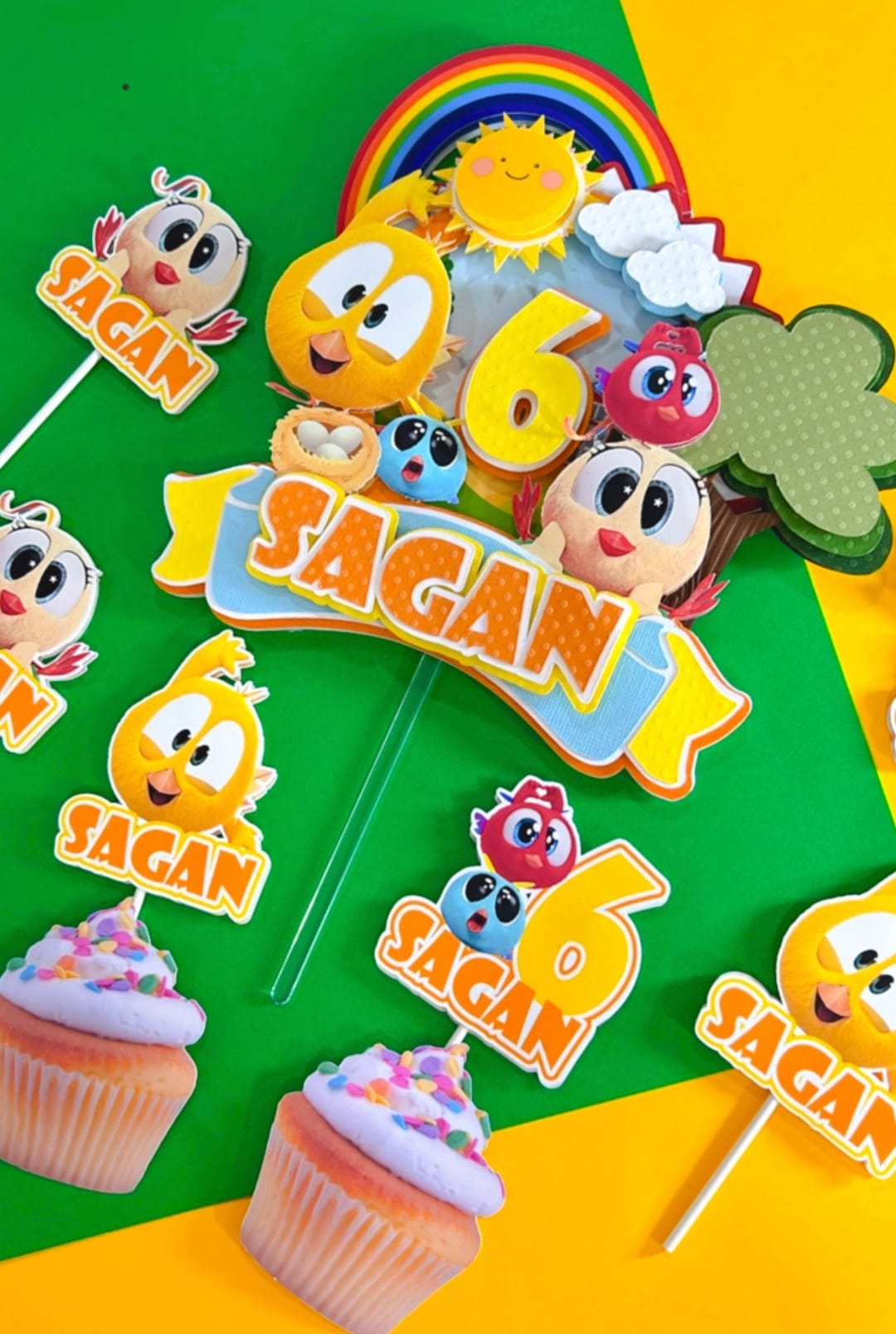 Where’s Chicky Cake Topper, Chicky Cake Topper, Donde Está Chicky, Farm ...