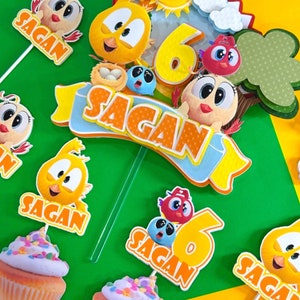 Where’s Chicky Cake Topper, Chicky Cake Topper, Donde Está Chicky, Farm ...