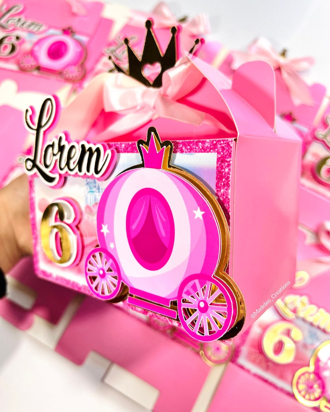 Princess Favor Box Princess Chips Bags Girls Chips Bags - Etsy