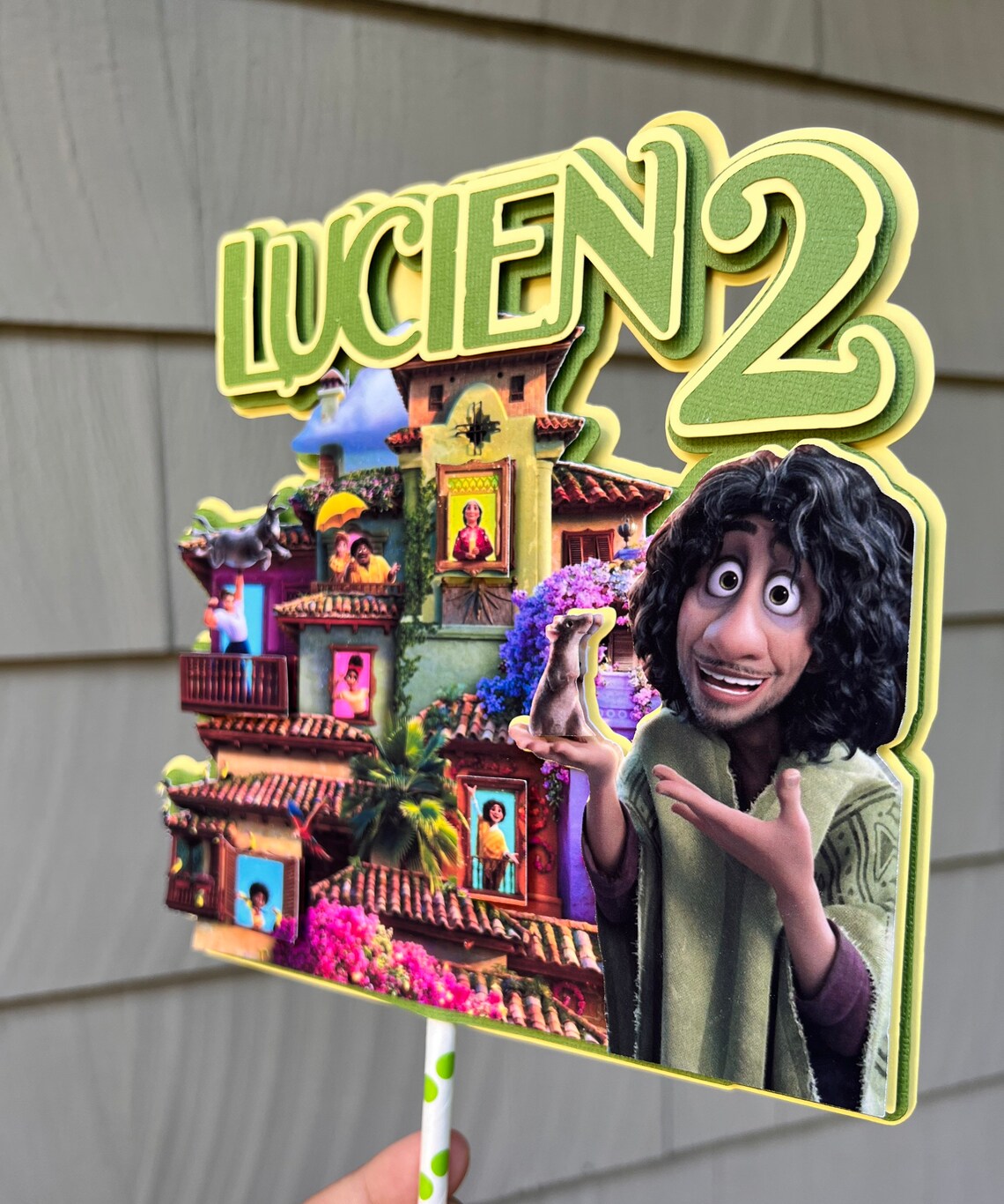 Bruno Cake Topper, Bruno Encanto Cake Topper, Encanto Cake Topper, Boy ...