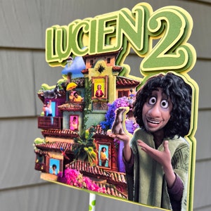 Bruno Cake Topper, Bruno Encanto Cake Topper, Encanto Cake Topper, Boy ...