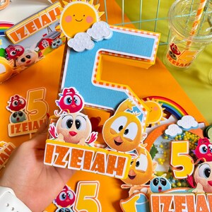 Where’s Chicky Cake Topper, Chicky Cake Topper, Donde Está Chicky, Farm ...