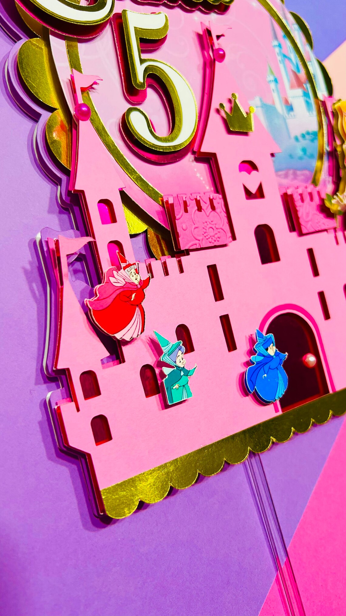 Sleeping Beauty Cake Topper Bella Durmiente Cake Topper - Etsy