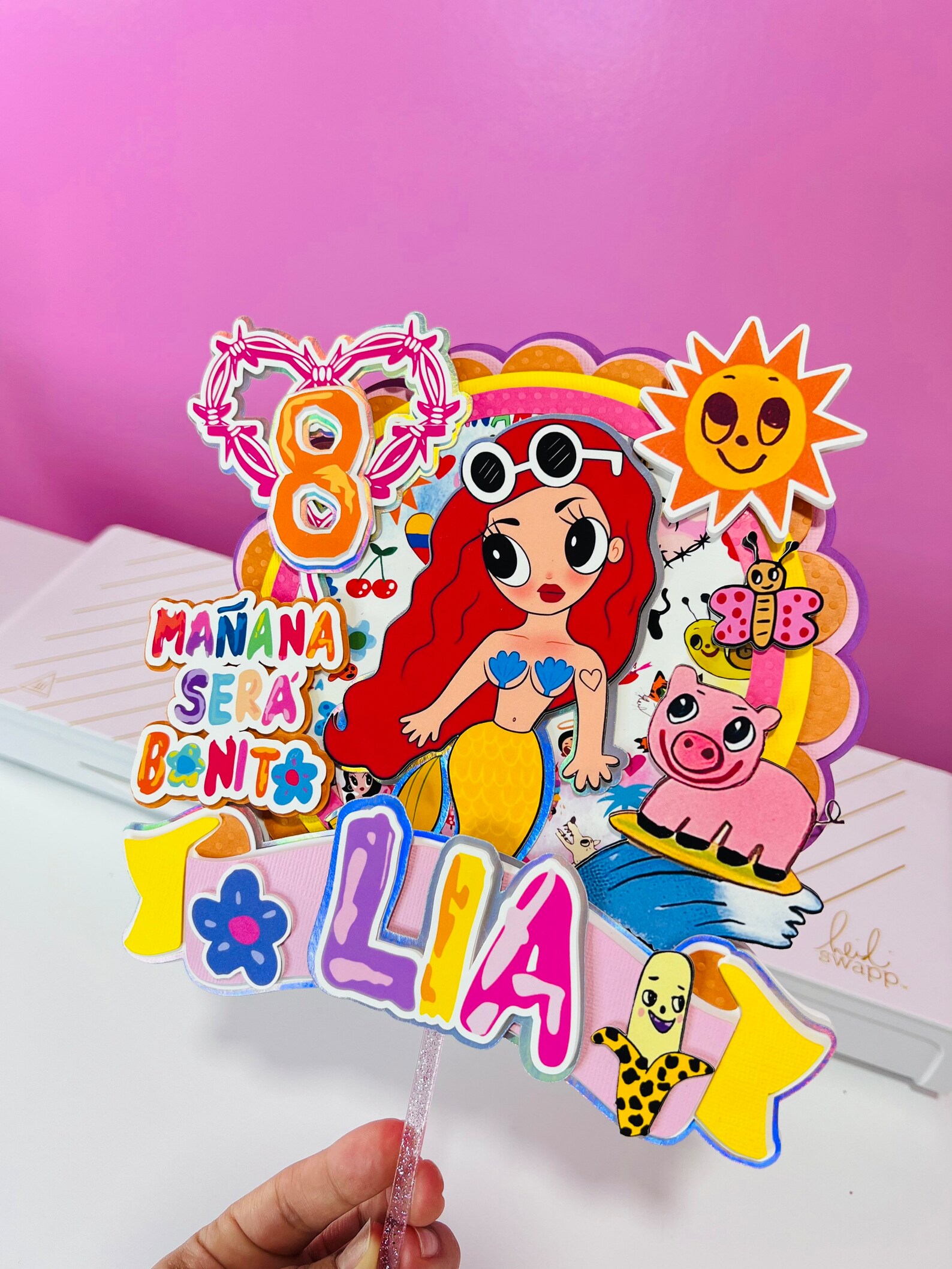 Karol G Cake Topper, Mañana Sera Bonito Cake Topper, Mañana Sera Bonito ...