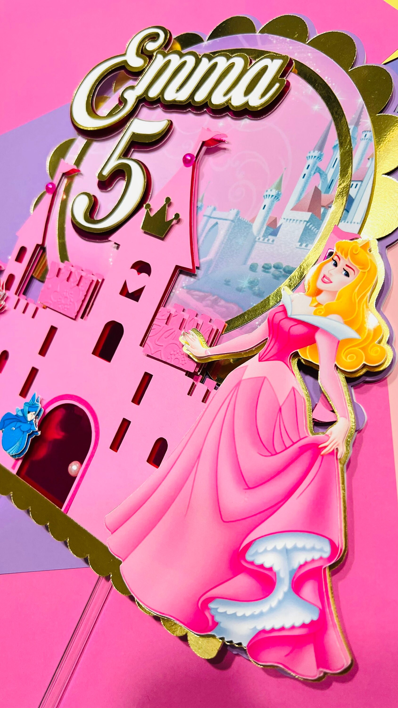 Sleeping Beauty Cake Topper Bella Durmiente Cake Topper - Etsy