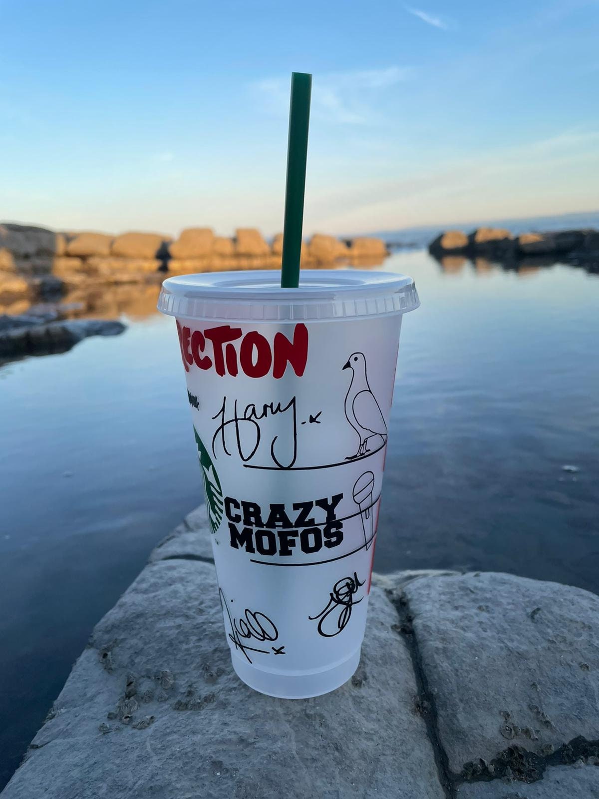 Interactive Spotify 1D One Direction Outline Themed Reusable | Etsy